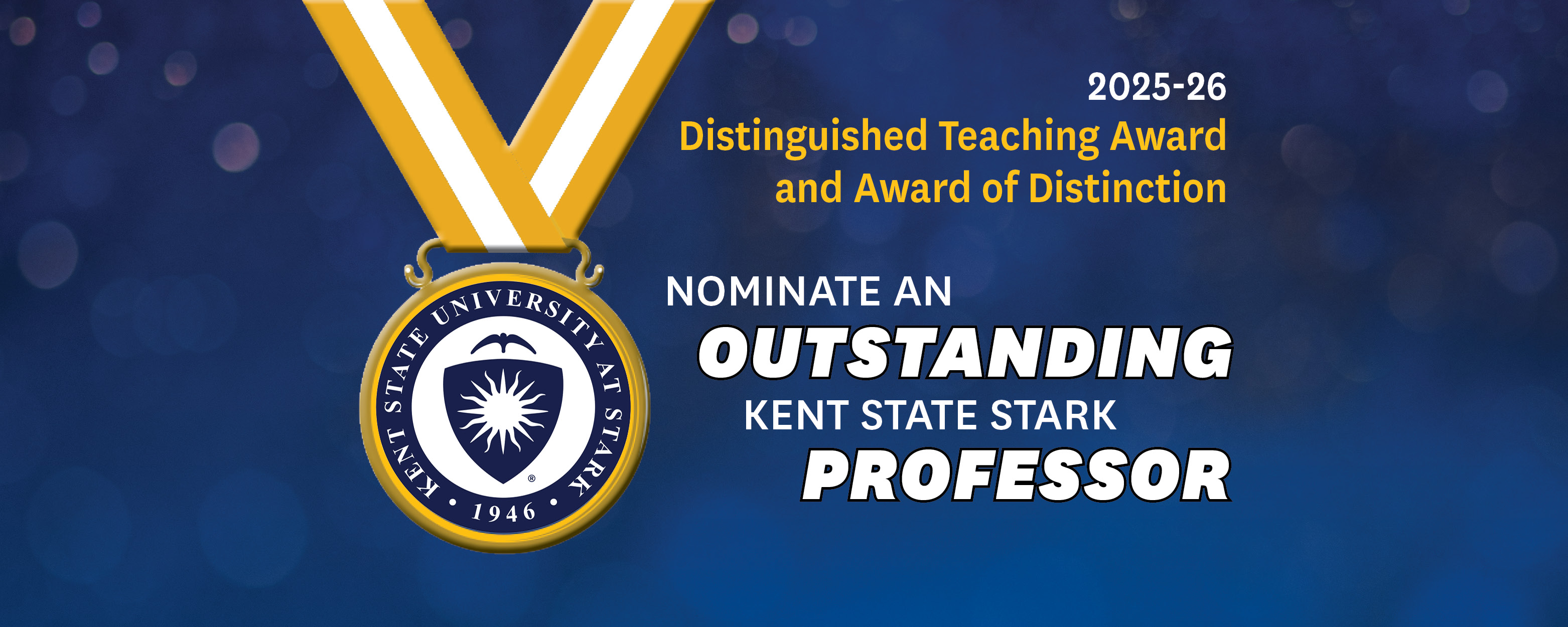 Nominate an Outstanding Professor at Kent State Stark | Kent State Stark